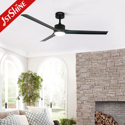 220V 240V 50HZ Plastic Ceiling Fan With Lights 37.6W DC Motor 5 Speed