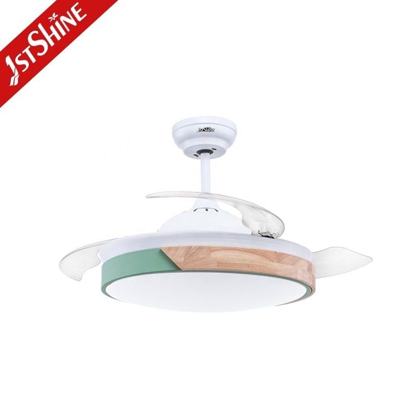 Color Temperature Options 42 Inch Ceiling Fan with Hidden Blades and ...