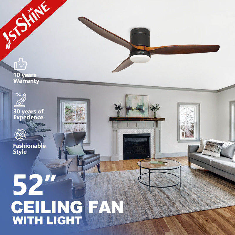 Contemporary Design Style LED Ceiling Fan with Smart Remote Control and ...